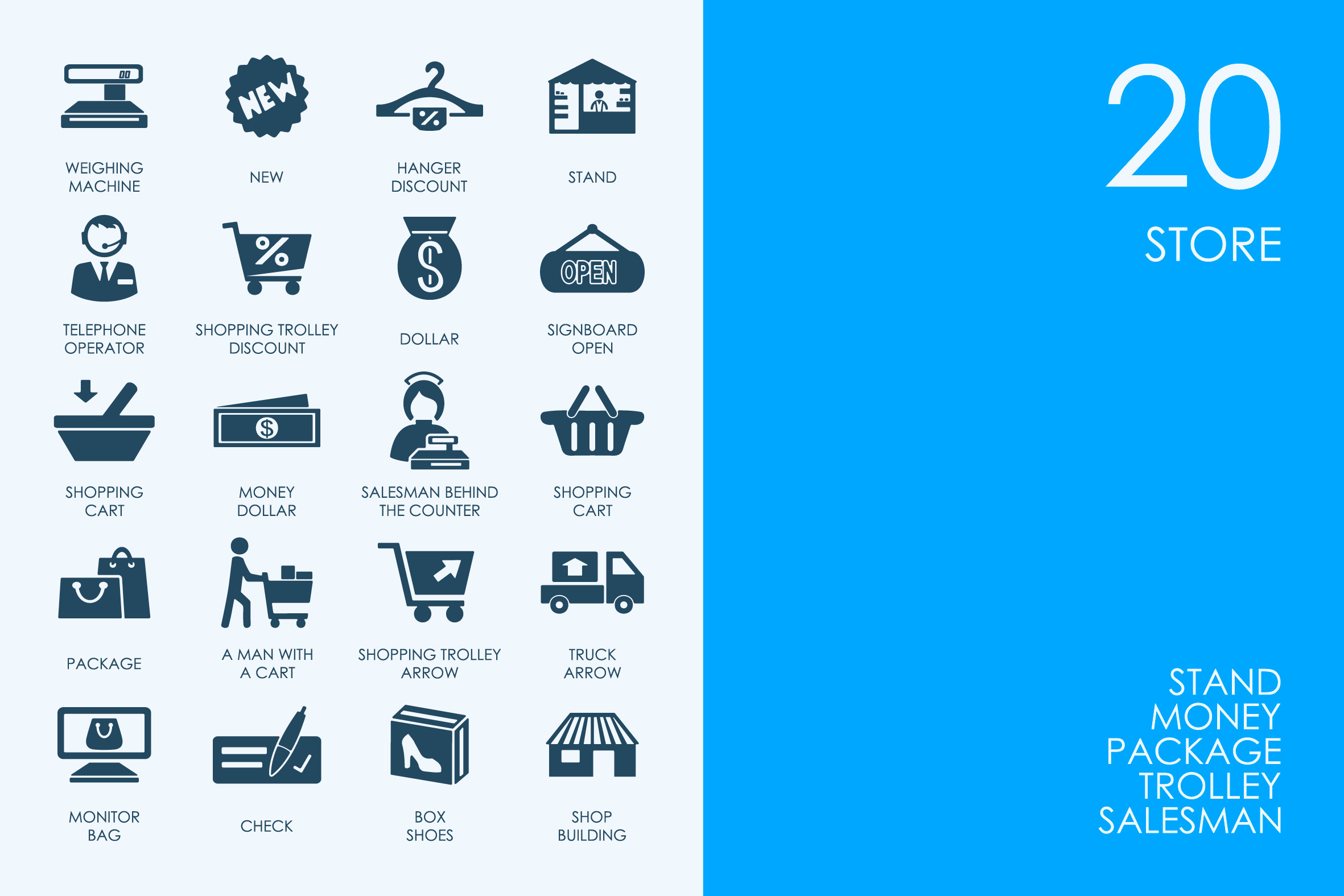 Store icons, an Icon by Palau