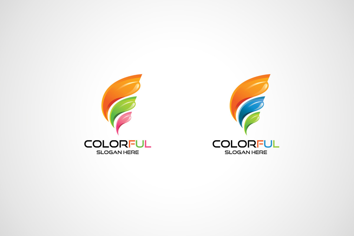 Colorful Logo Template, a Branding & Logo Template by dien96