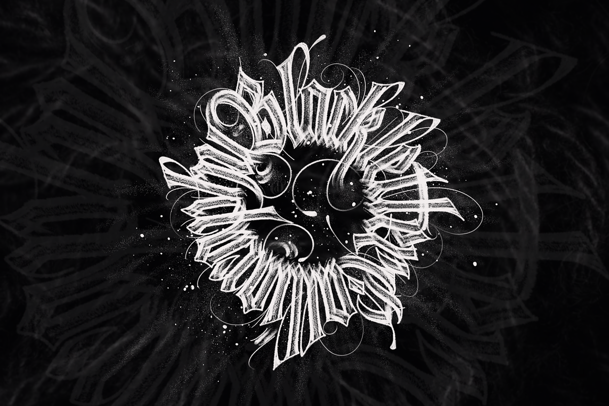 Gothic Calligraphy Brushes, a Brush Add-On by Emmanuel Buron