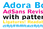 Adora Bold, a Sans Serif Font by Wordshape