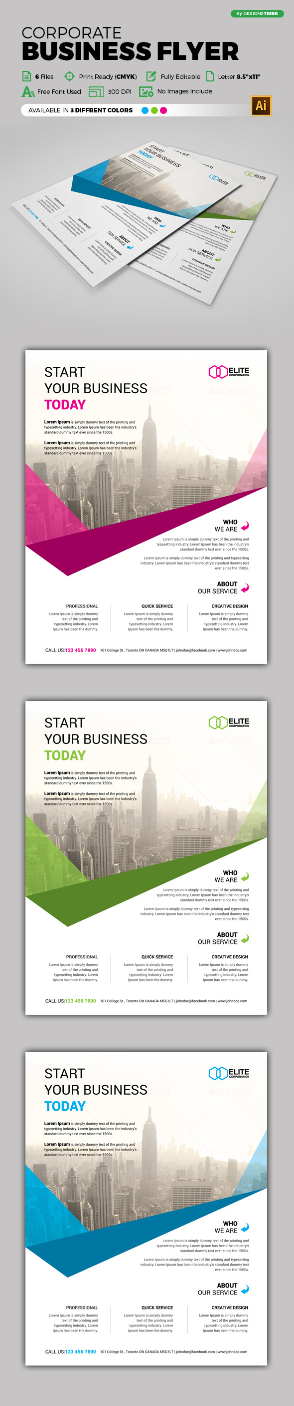 Flyer 83, a Flyer Template by Design'sTRIBE