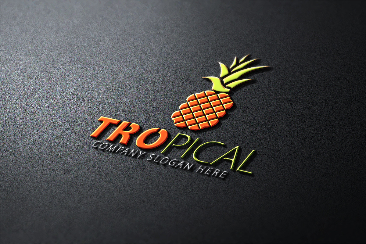 Tropical Logo, a Branding & Logo Template by Creative Dezing