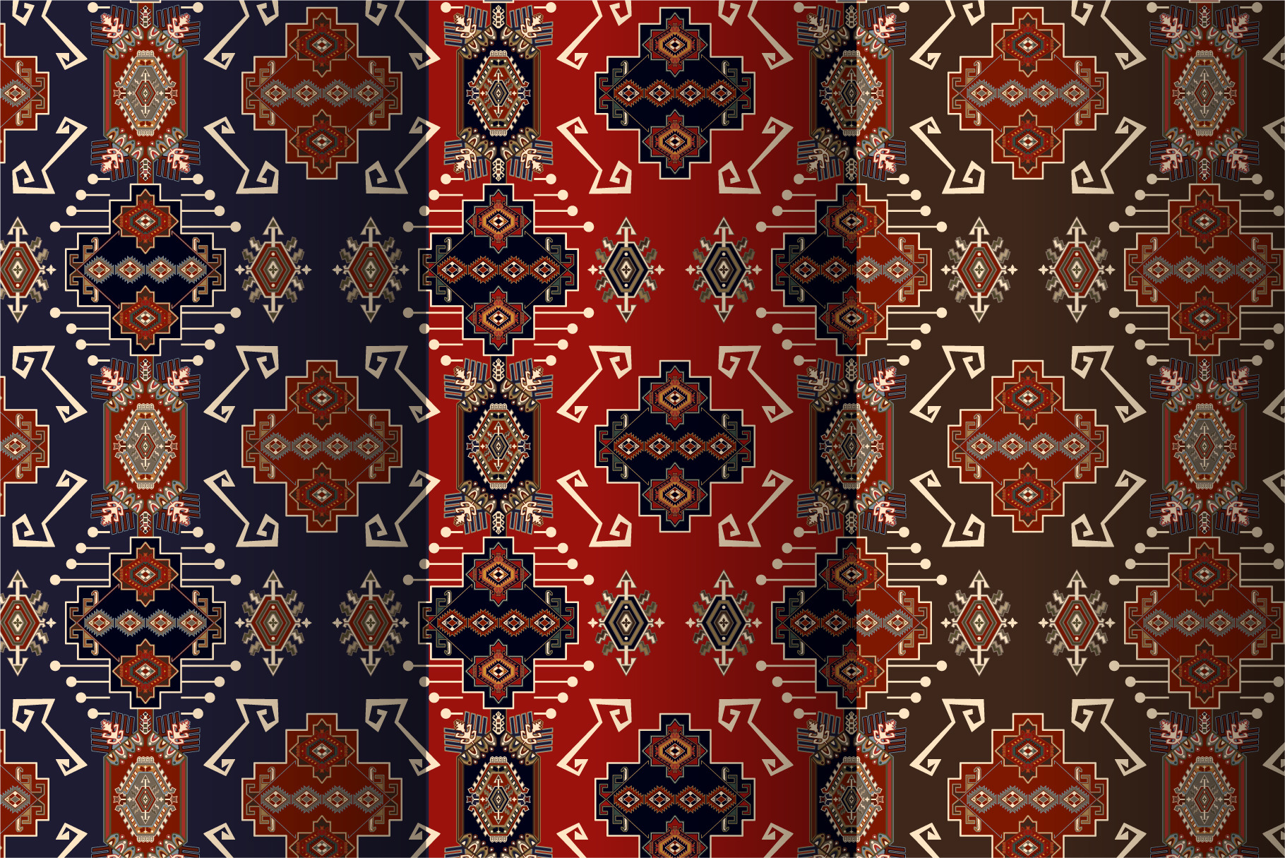 Ethnic Geometric Patterns, a Pattern Graphic by Sunny_Lion