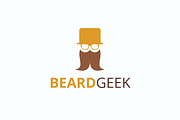Beard Geek Logo, a Branding & Logo Template by Maraz Logo