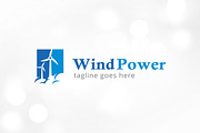 Wind Power Logo Template, a Branding & Logo Template by gunaonedesign