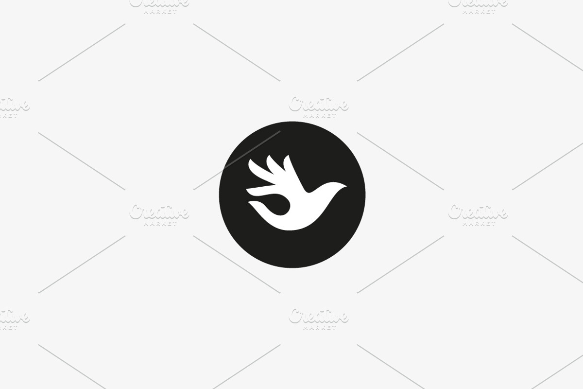 Hand wings vector logo, a Branding & Logo Template by Bureau