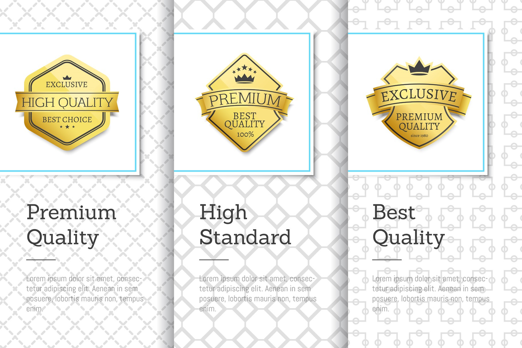 Premium Best Quality Banners Vector Illustration, a Texture Graphic by ...