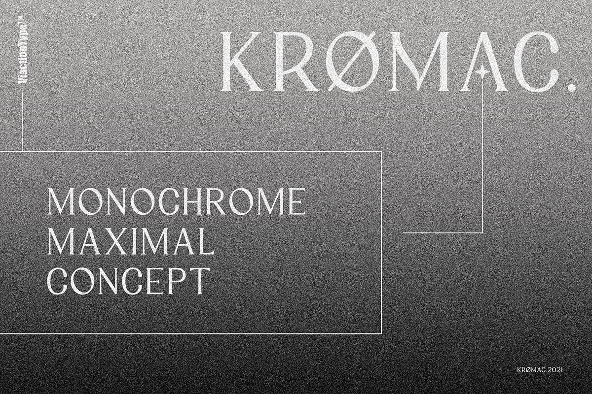 KROMAC - Monochrome Background, a Texture Graphic by ViactionType