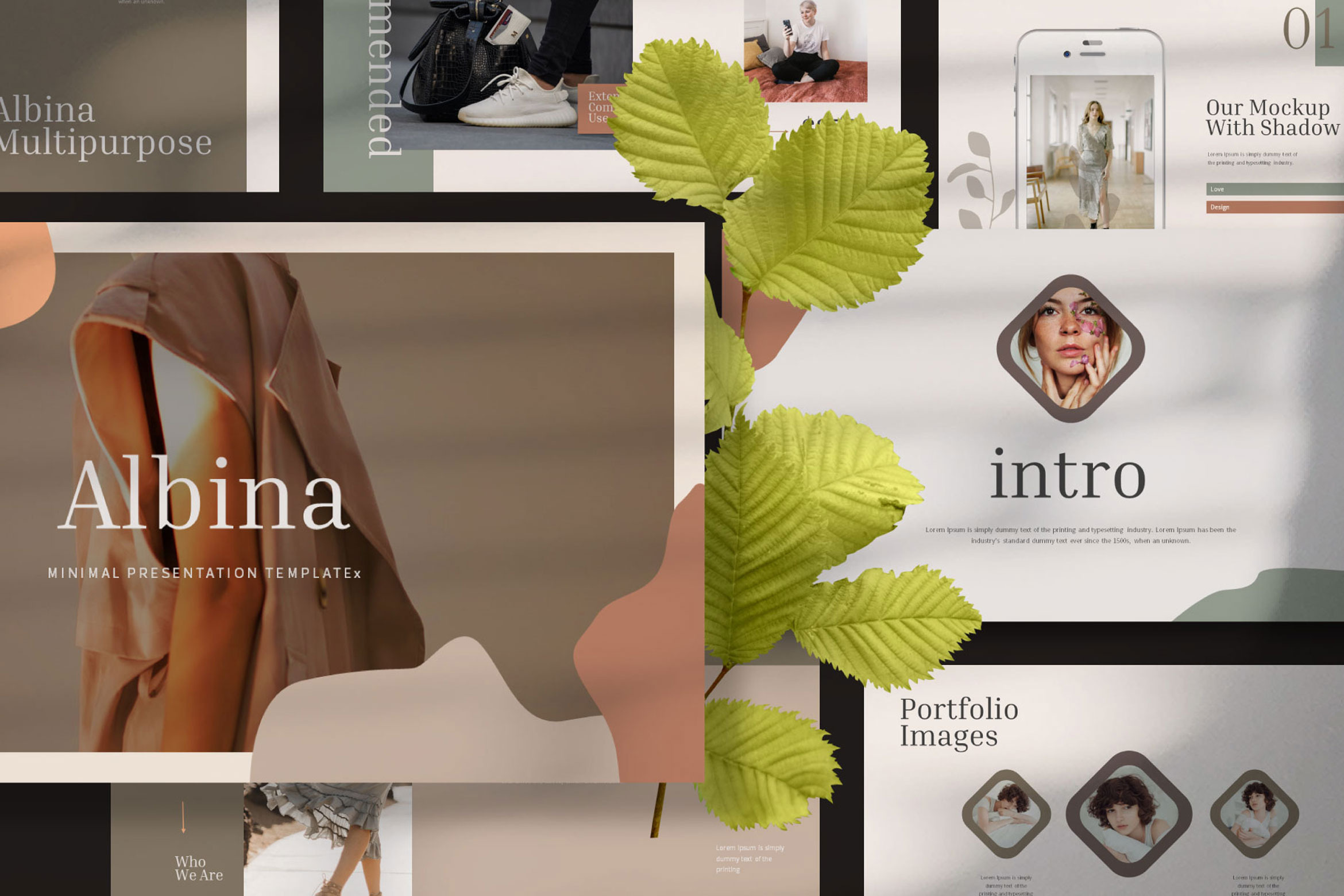ALBINA - Powerpoint Lookbook Fashion, a Presentation Template by ...