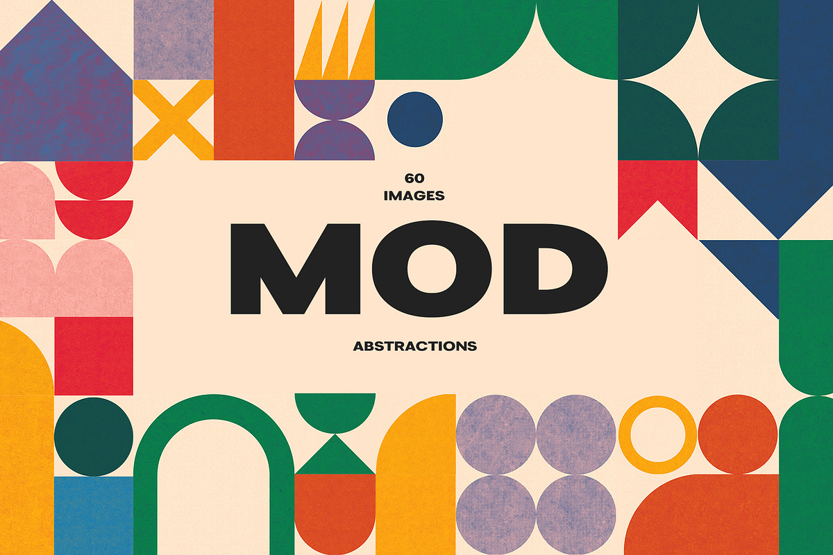 MOD Abstract Poster, a Texture Graphic by NKate