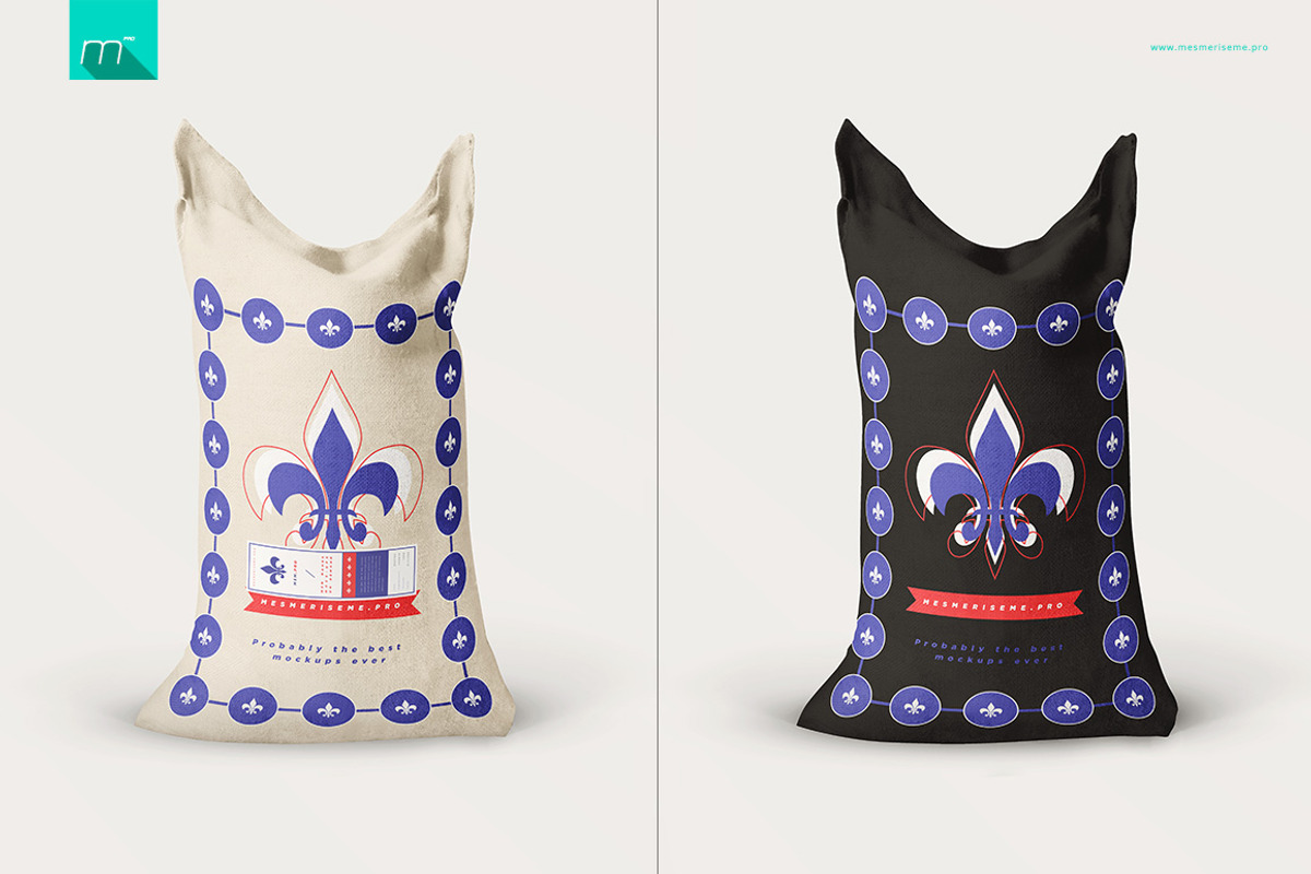 Gunny Bag Sack Mockup, a Packaging Mockup by Mocca Mockups Store