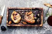 Meat steak with figs featuring steak, food, and fig | Food Images ...