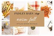 Warm Fall | Styled Stock Bundle | Product Mockups ~ Creative Market