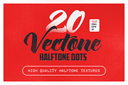 Vectone - Halftone Dots, a Texture Graphic by Squarepack