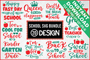 School SVG Bundle, a Graphic by crafthome
