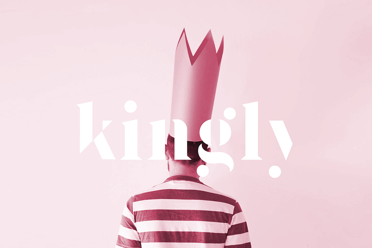 Kingly Font, a Font by Pedro Azedo | Creative Market