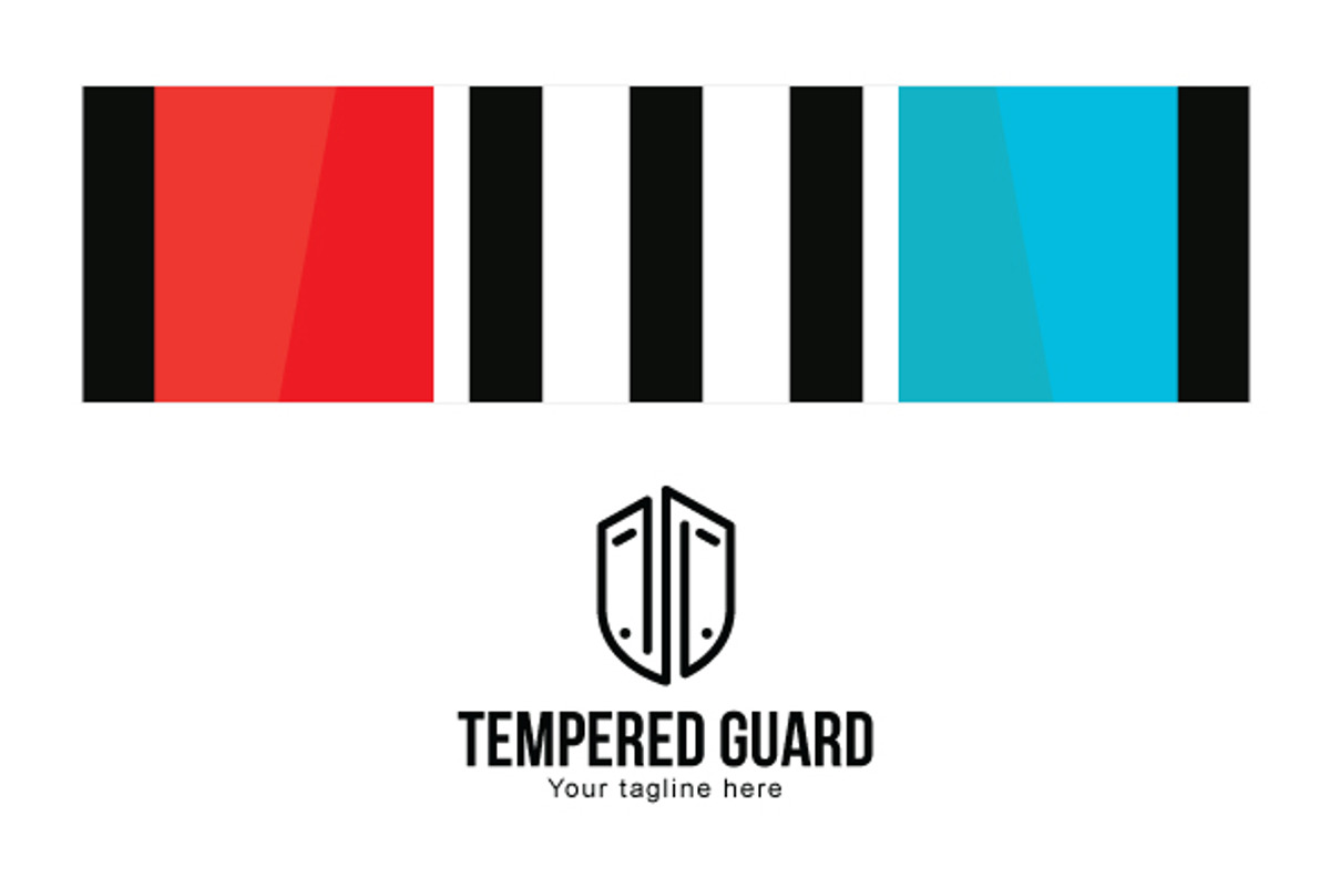Tempered Guard Logo, a Branding & Logo Template by VecRas | Creative Market