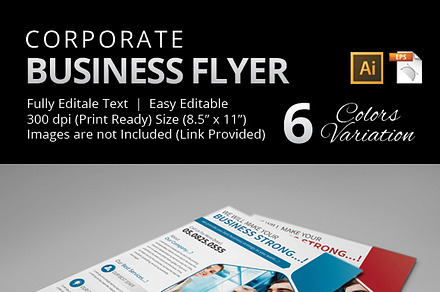 Flyer 16, a Business Card Template by Design'sTRIBE