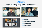 Zoom Meeting Mockup Kit | Mockups ~ Creative Market