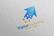 Digital Marketing Financial Logo 51, a Branding & Logo Template by ...