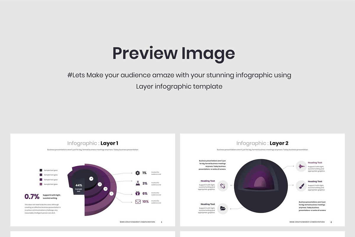 Layer Infographic PowerPoint | Engaging Visuals for Impactful Presentations