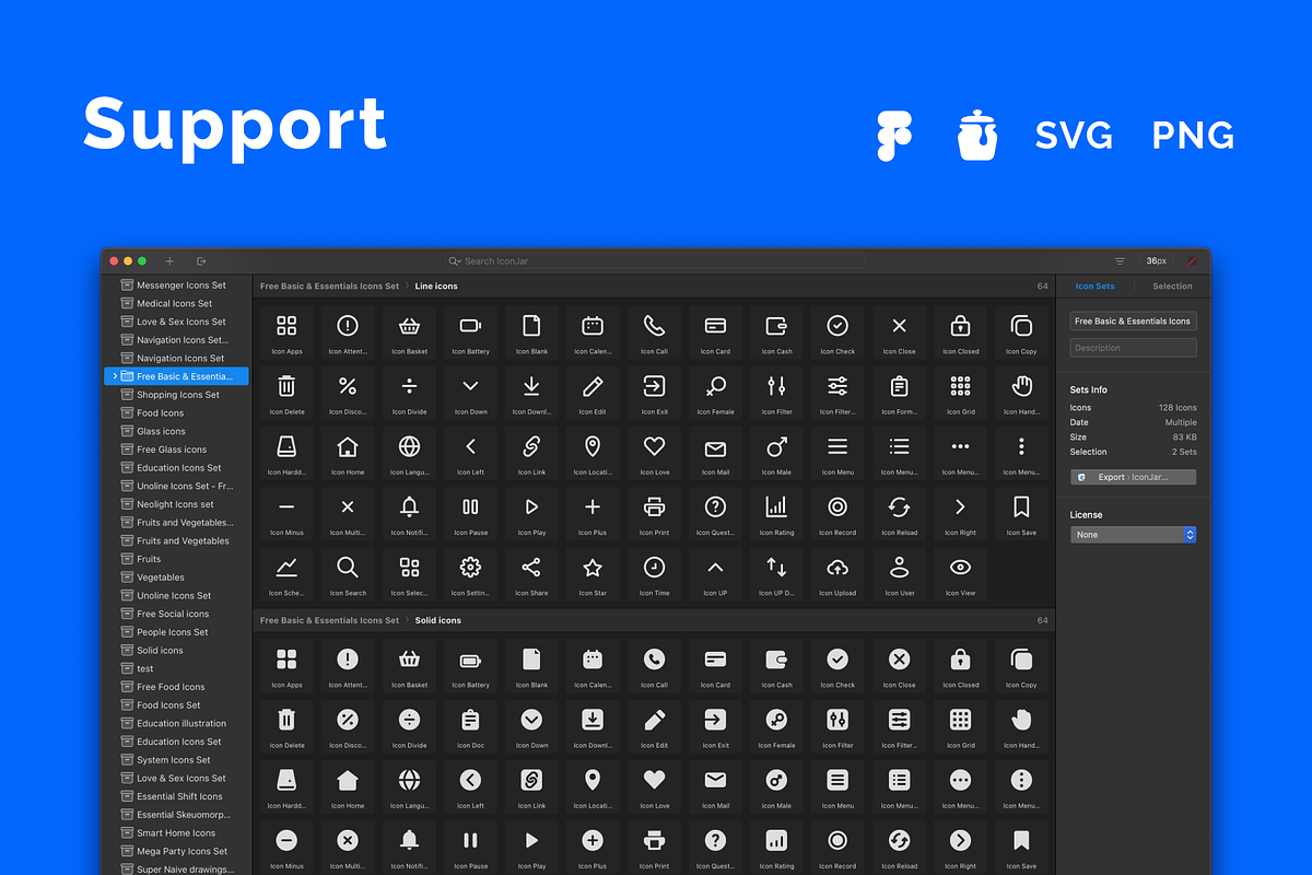 24x24 Icons Collection - Megapack, an Outline Icon by Amazing Custom ...