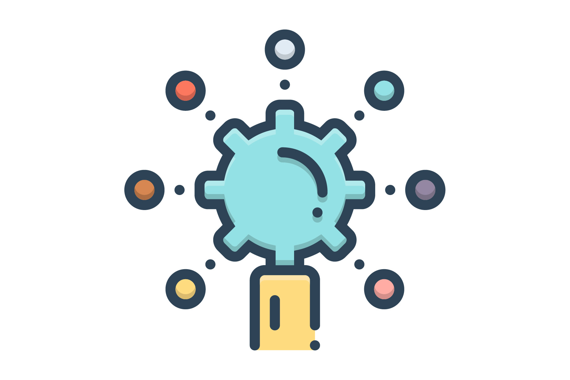 Digitisation digitization icon, an Icon by Creative priyanka