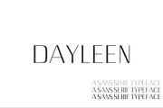 Dayleen Sans Serif Font Family, a Sans Serif Font by Creativetacos