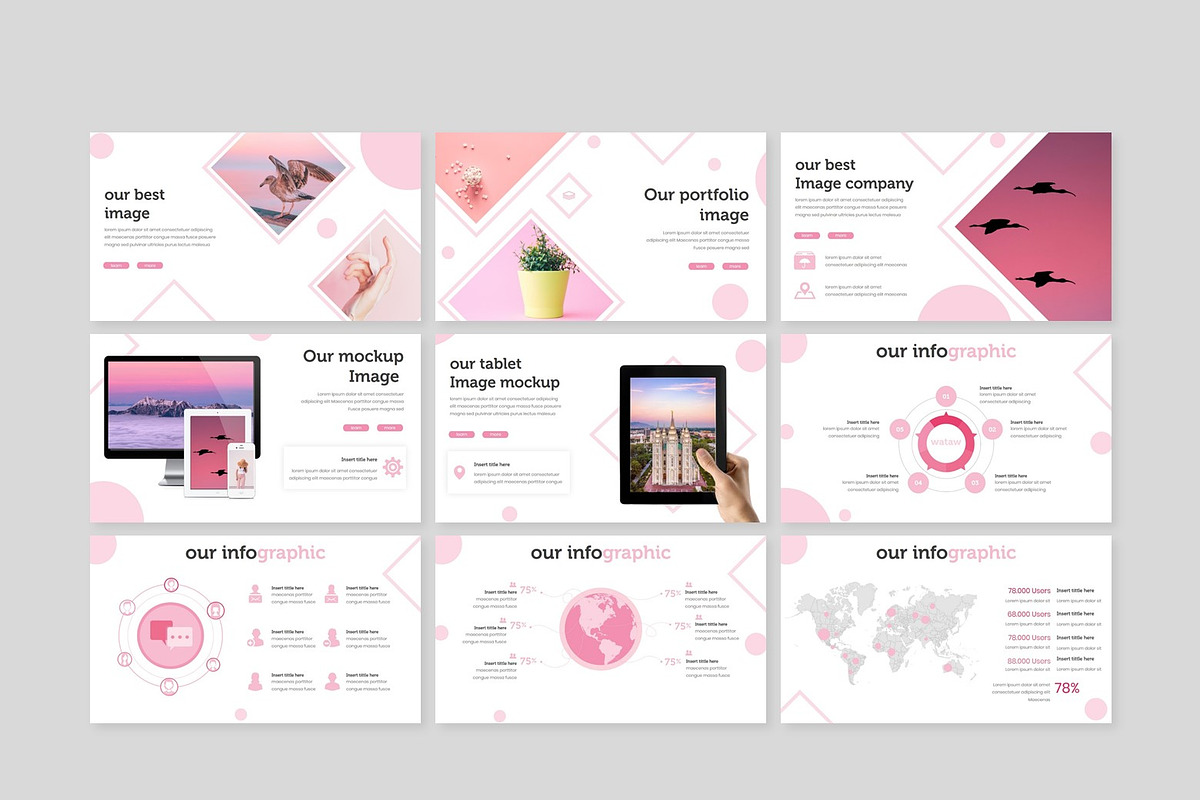 Wataw - Powerpoint Template, a Presentation Template by inspirasign