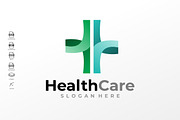 Gradient Health Care Logo Design, a Branding & Logo Template by Rupture