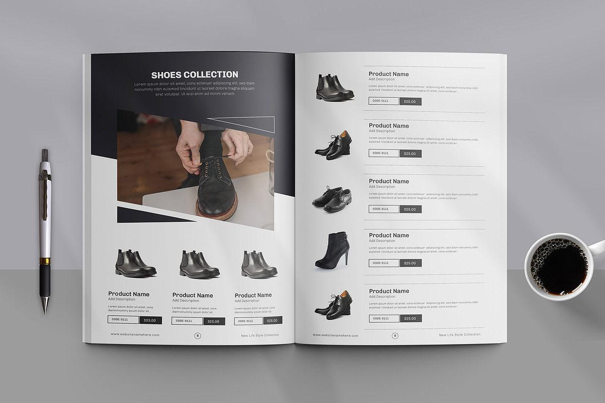 Multipurpose Product Catalog Layout
