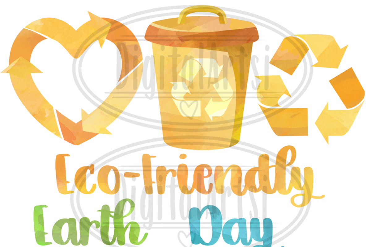 Watercolor Earth Day Clipart, an Illustration by DigitalArtsi