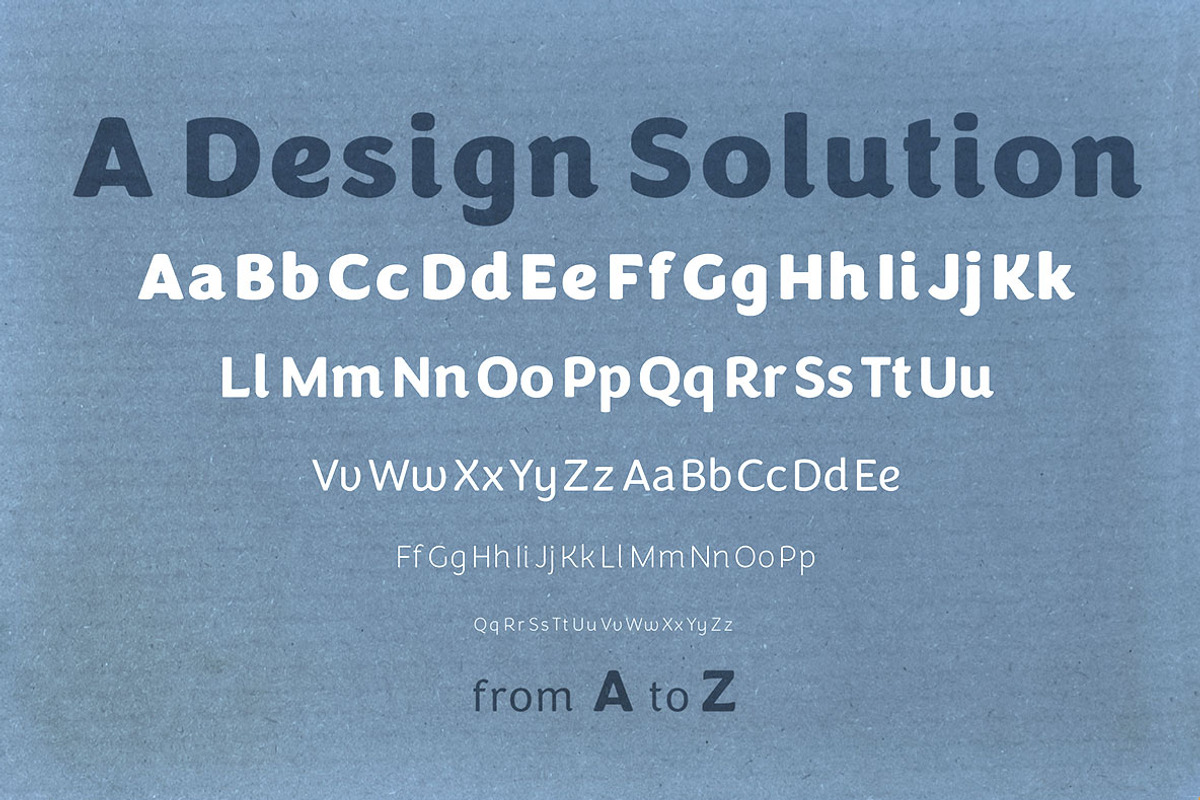 Congenial Black, a Sans Serif Font by Laura Worthington