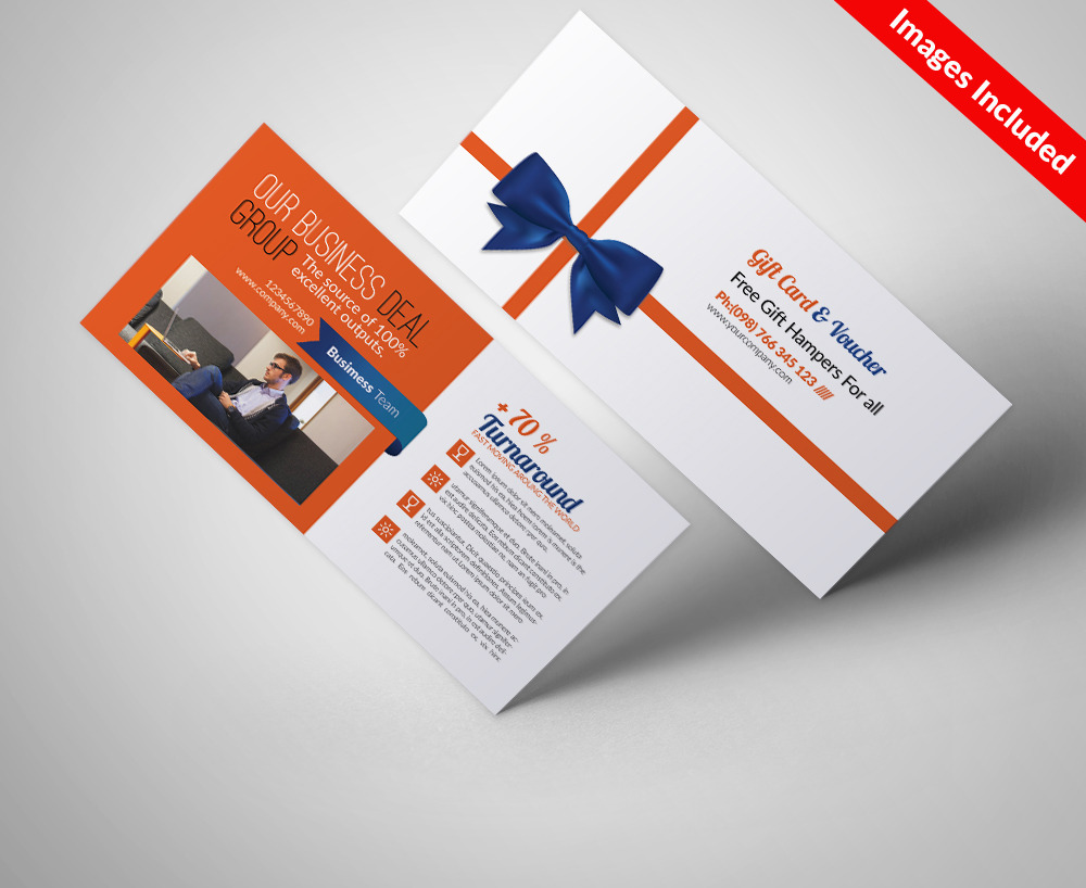 Corporate Business Gift Voucher, a Card Template by Business Flyers