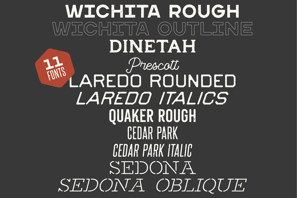 Handcrafted Americana Font Bundle