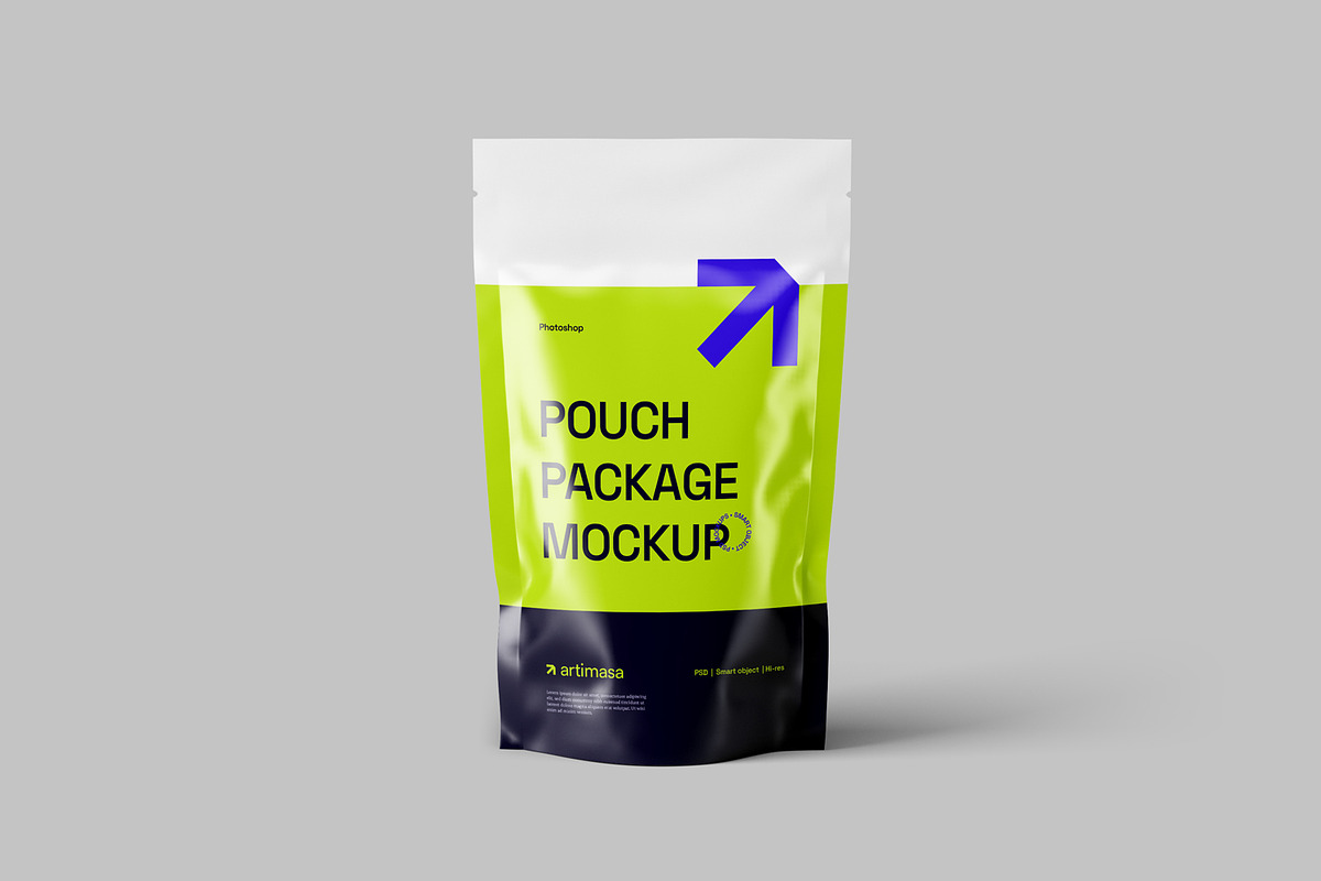 Pouch Packaging Mockups, a Packaging Mockup by artimasa