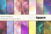 Space Digital Papers | Textures ~ Creative Market