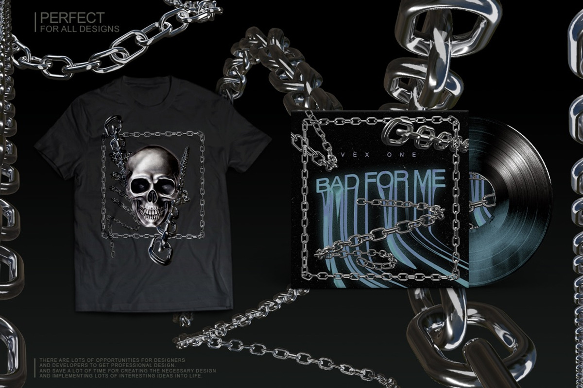 60 Chain Textures Pack [8K], a Texture Graphic by Cursedesign