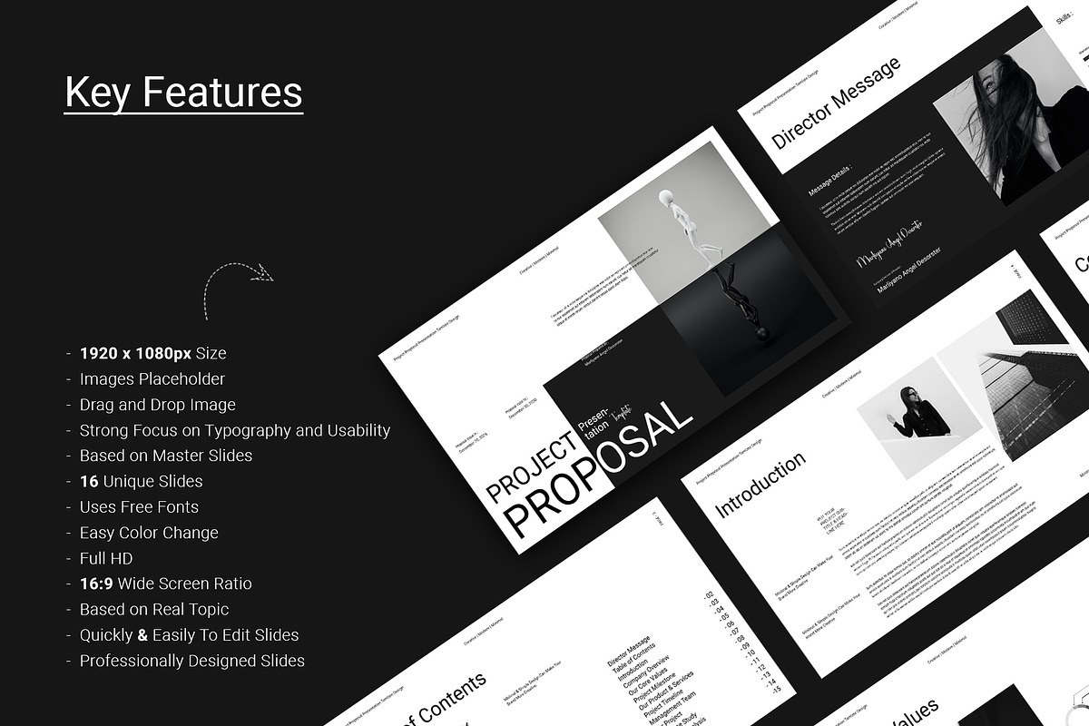 Project Proposal Presentation, a Presentation Template by DesignCrest