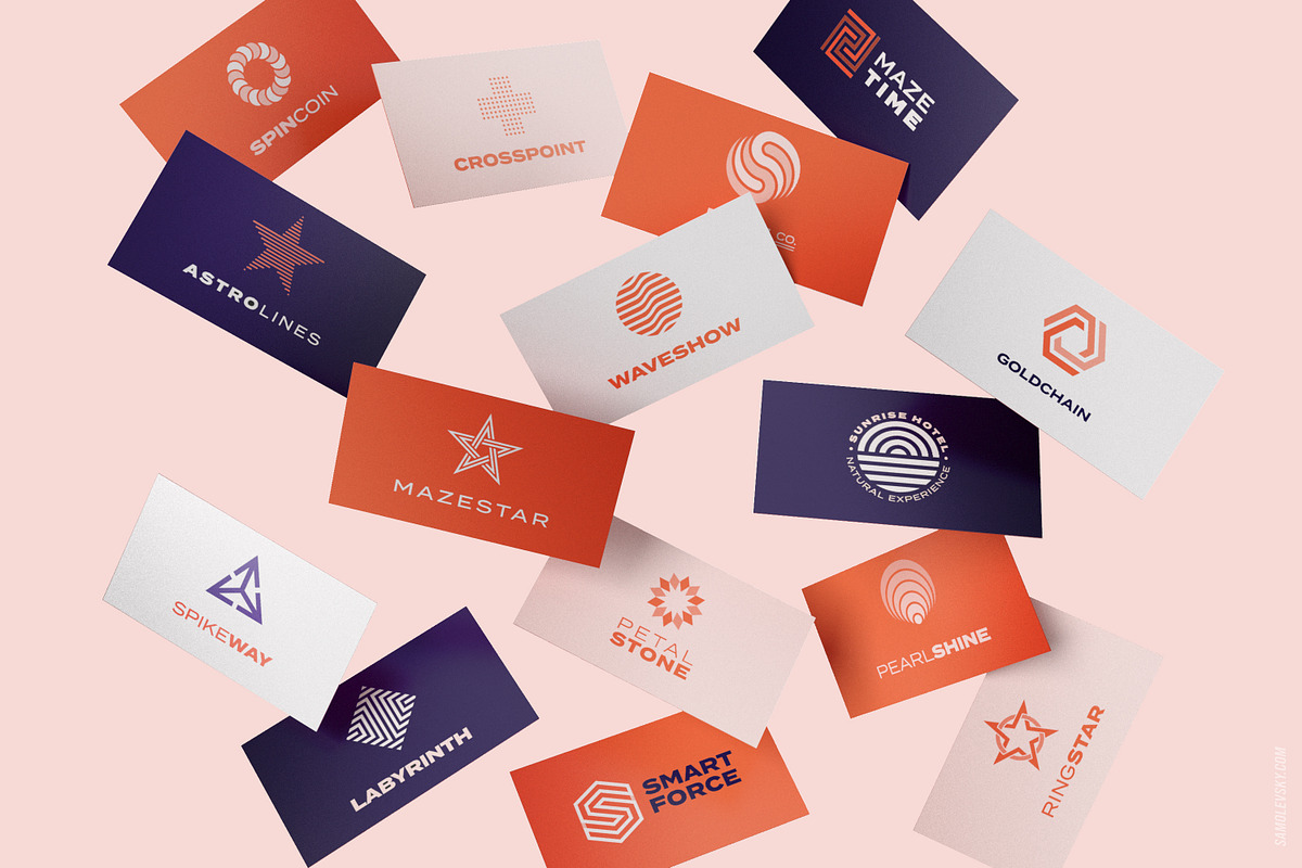 96 Geometric Shapes & Logo Marks vol.2