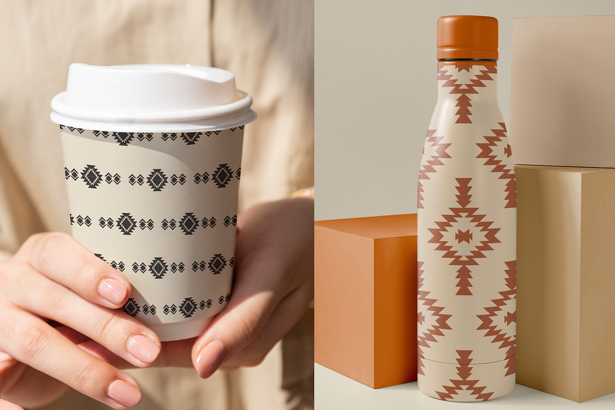 30 Minimal Southwestern Patterns, a Pattern Graphic by Katrinelly