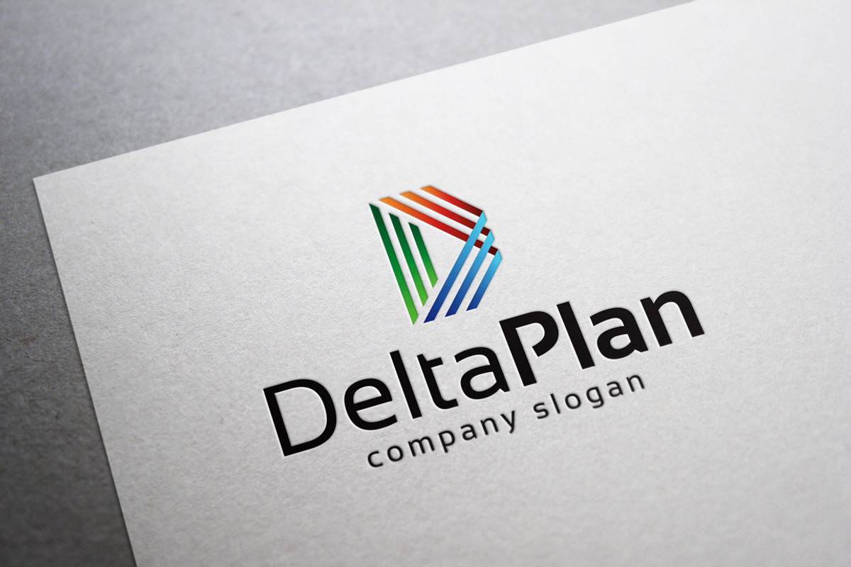 Delta Plan Logo, a Branding & Logo Template by EmilGuseinov