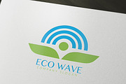 ECO WAVE Logo, a Branding & Logo Template by rotree_man