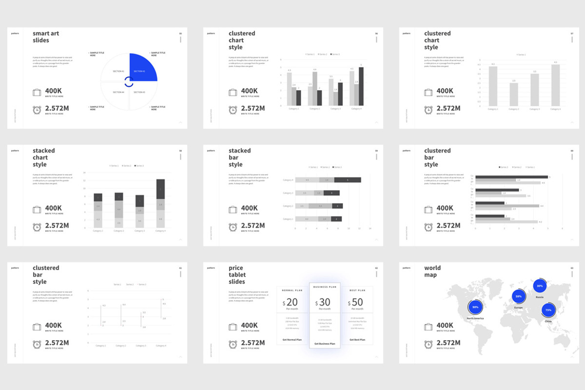 PATTERN Powerpoint Template, a Presentation Template by ShapeSlide