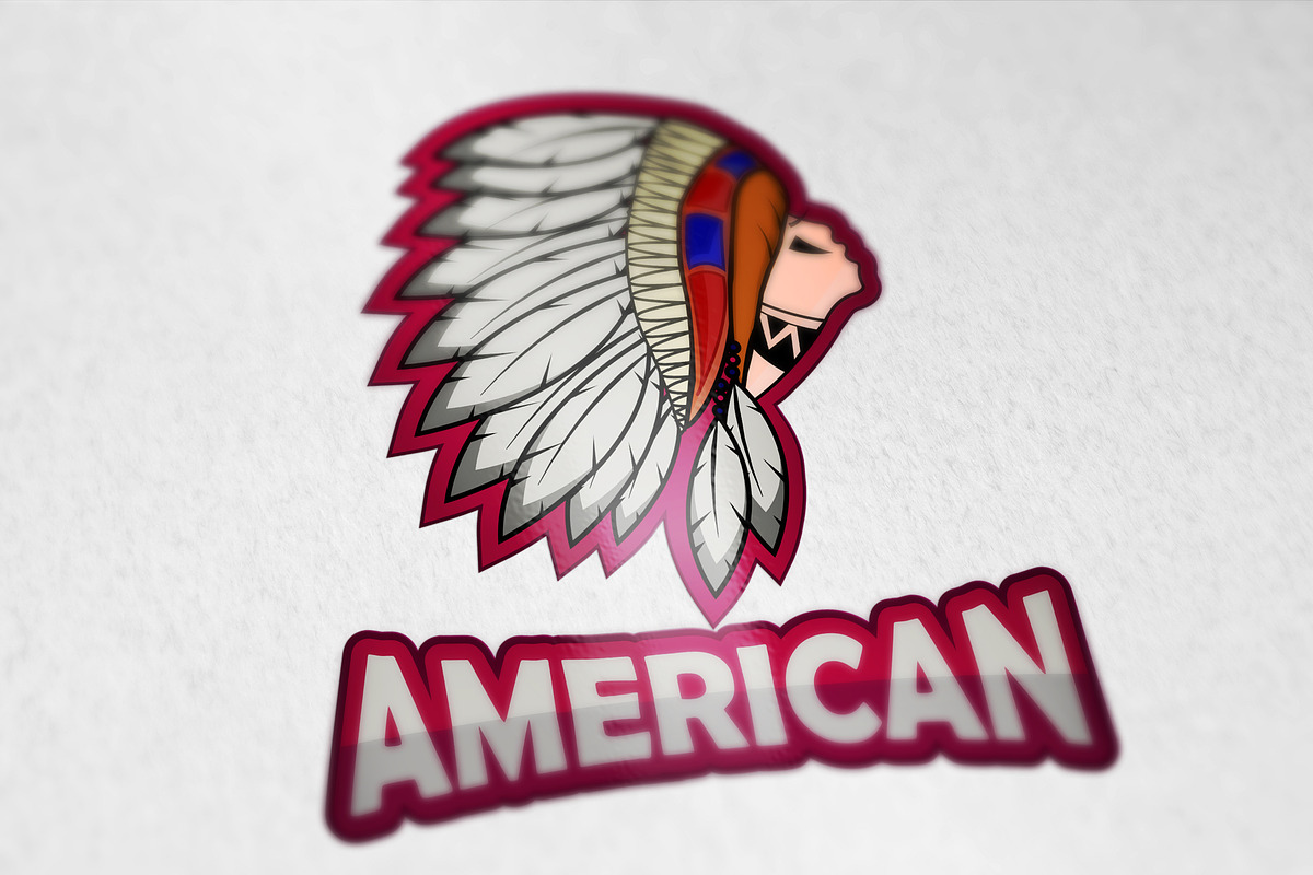 Apache Head professional logo, a Branding & Logo Template by Casa Mandarina