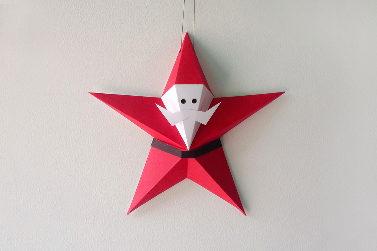 DIY Santa Claus - 3d papercraft, a Templates & Theme by PAPER amaze