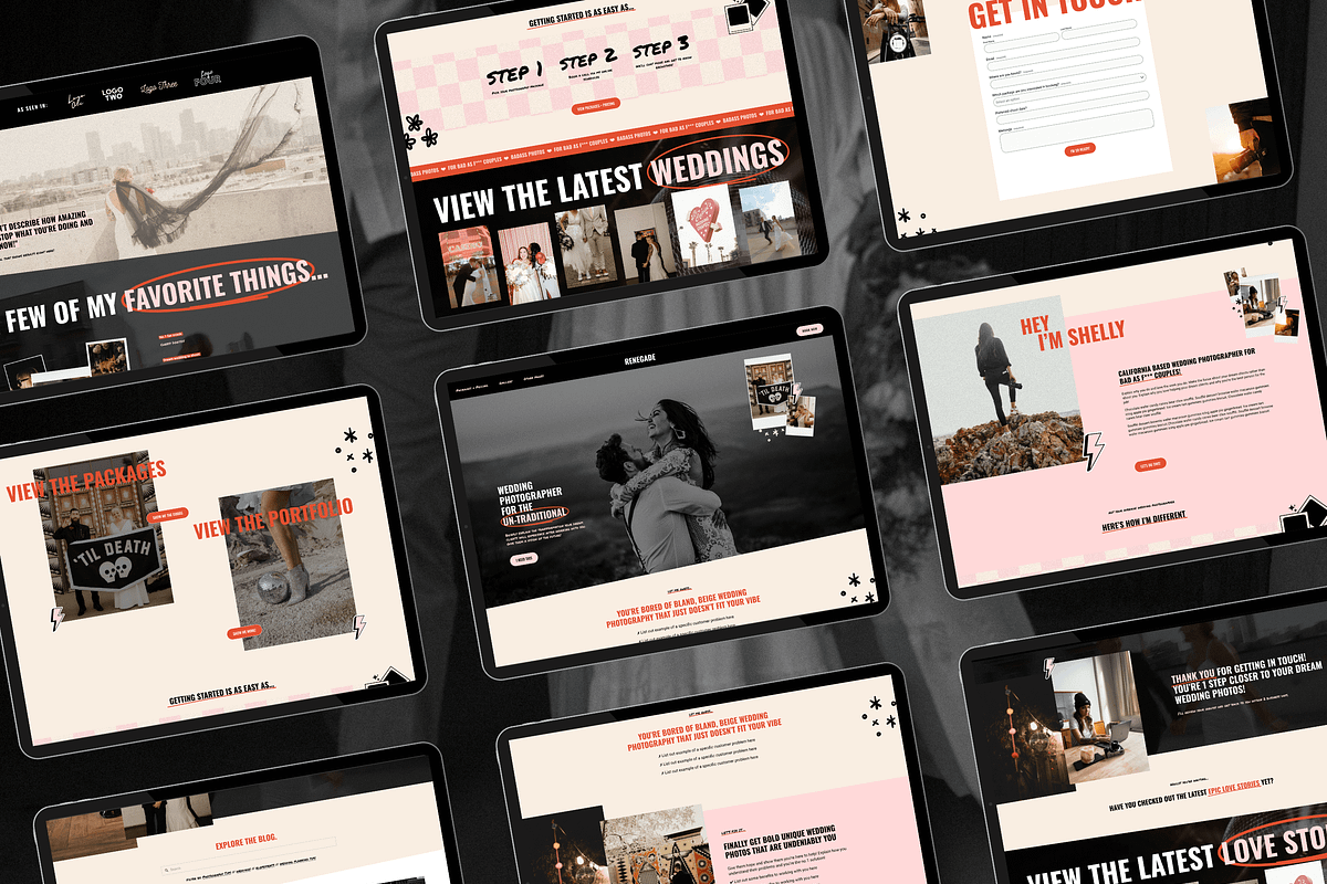 Squarespace Template for Photographers