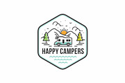 Recreational vehicle (RV) logo | Branding & Logo Templates ~ Creative ...