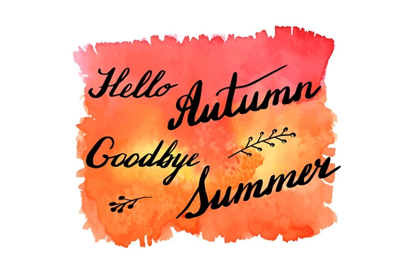 5 Autumn hand lettering designs, an Object Illustration by Sunshine Art ...