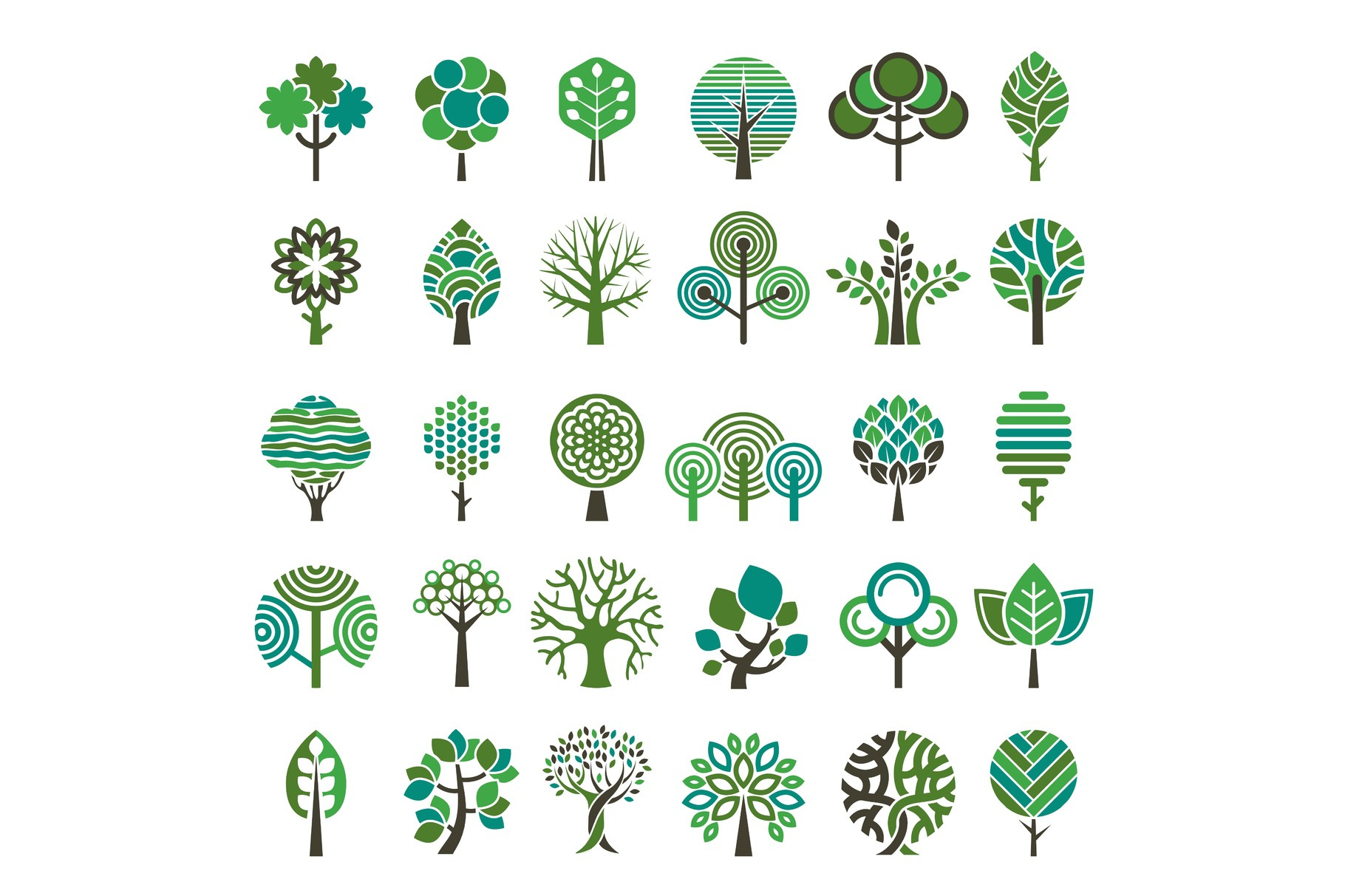 Logo tree. Eco nature wood trees, a Background Graphic by Onyx